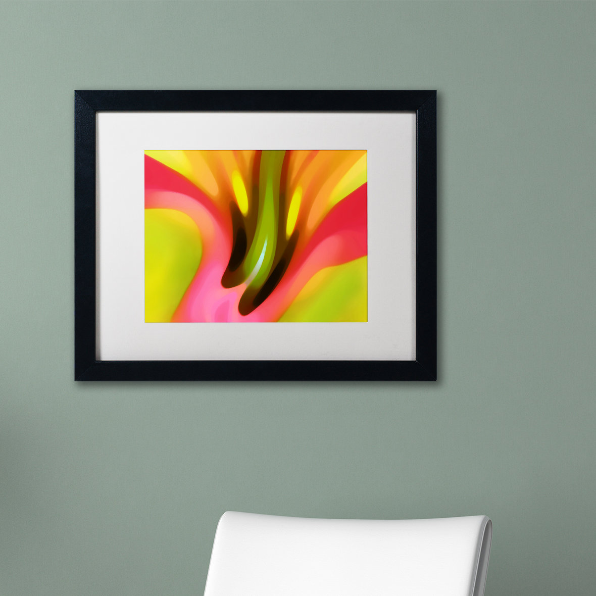 Wrought Studio™ Gregson Pink Lily by Amy Vangsgard Framed Painting ...