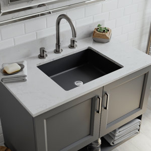 Lexicon Quartz Composite Rectangle Vanity Sink & Reviews | Wayfair