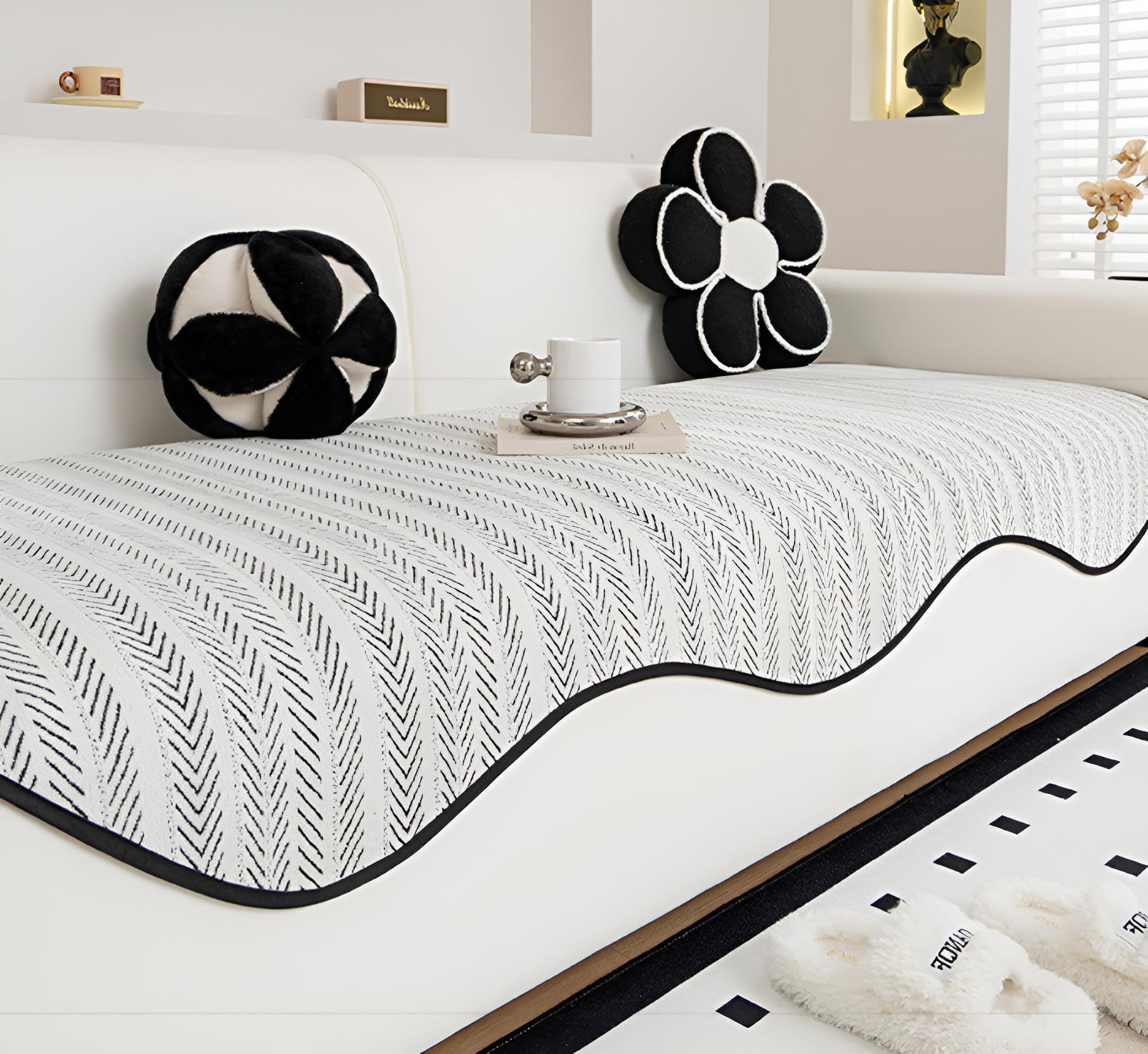 Rebrilliant Universal Shaped Sofa Cushion For All Seasons, Stain ...