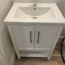 Signature Hardware 24" Elmdale Single Bathroom Vanity Set with Oval ...