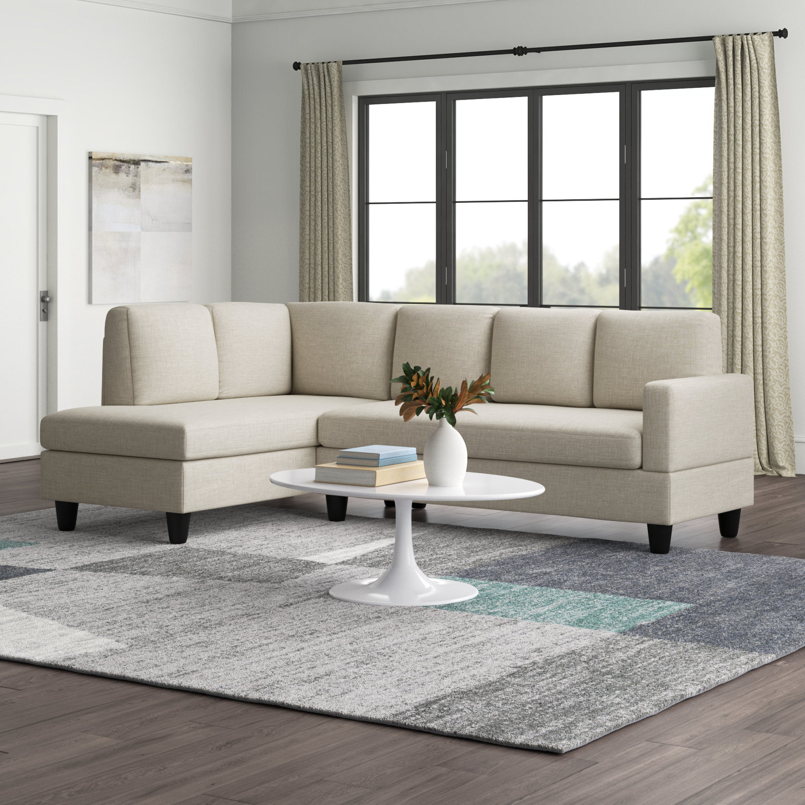 Wade Logan Cadeisha Sectional & Reviews - Wayfair Canada