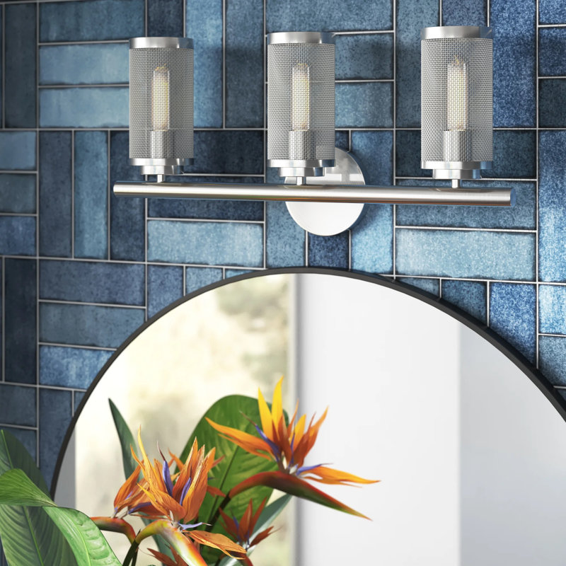 Mercury Row® Emilia 3 - Light Dimmable Vanity Light | Wayfair