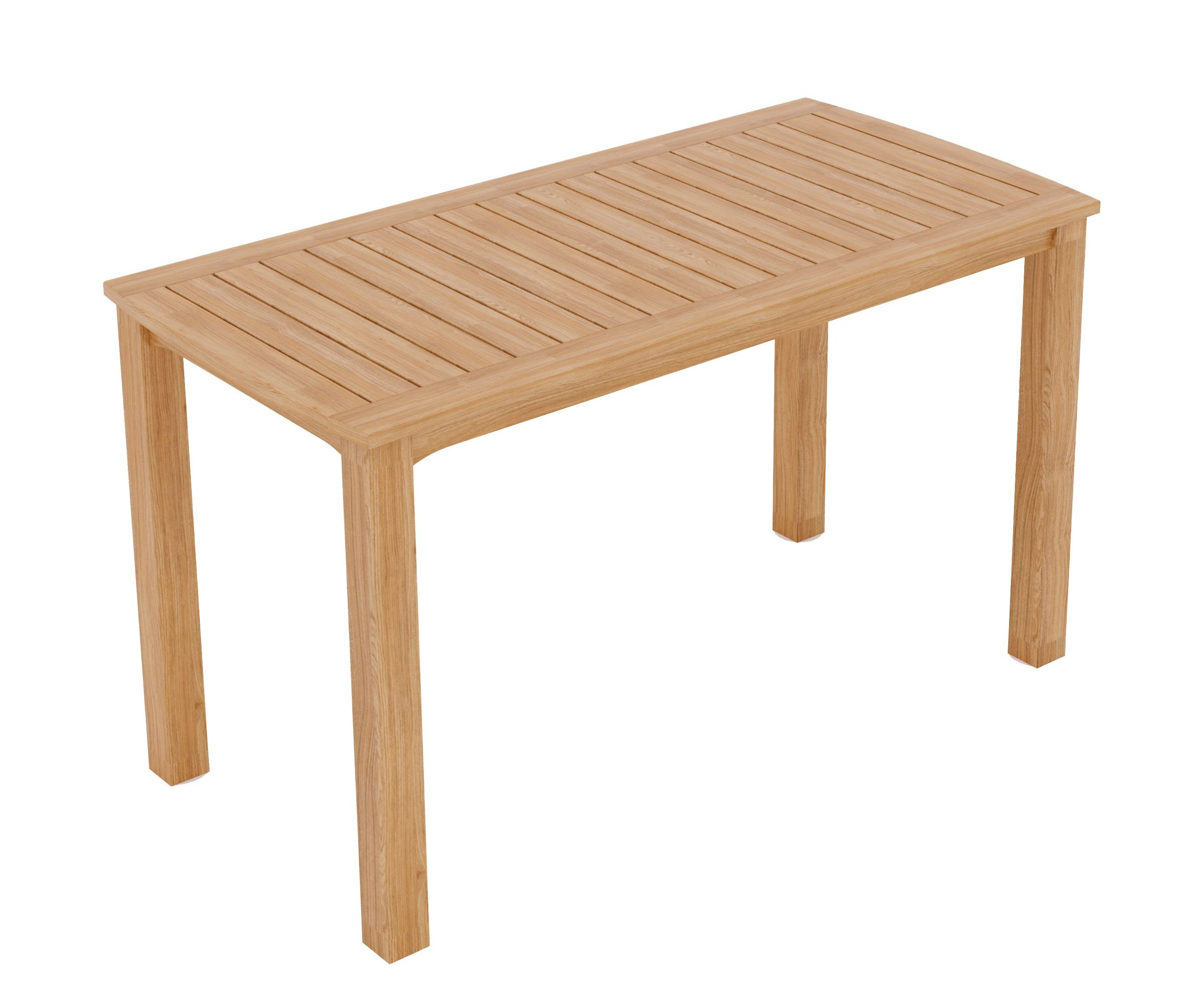 Loon Peak Rectangular Teak Counter Height Dining Table - Wayfair Canada