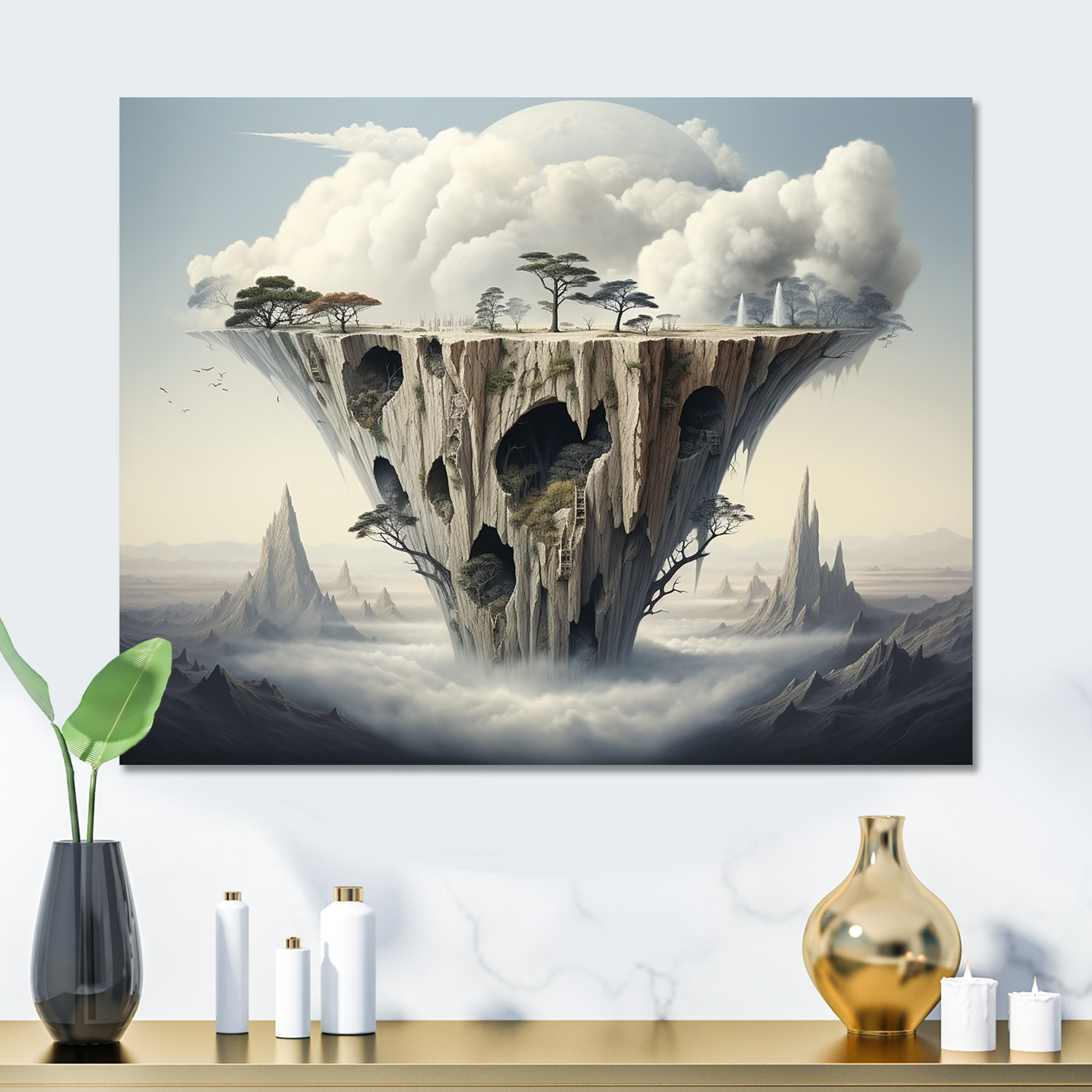 Lark Manor™ Mind - Blowing Surreal Landscape III - Surrealism Metal ...