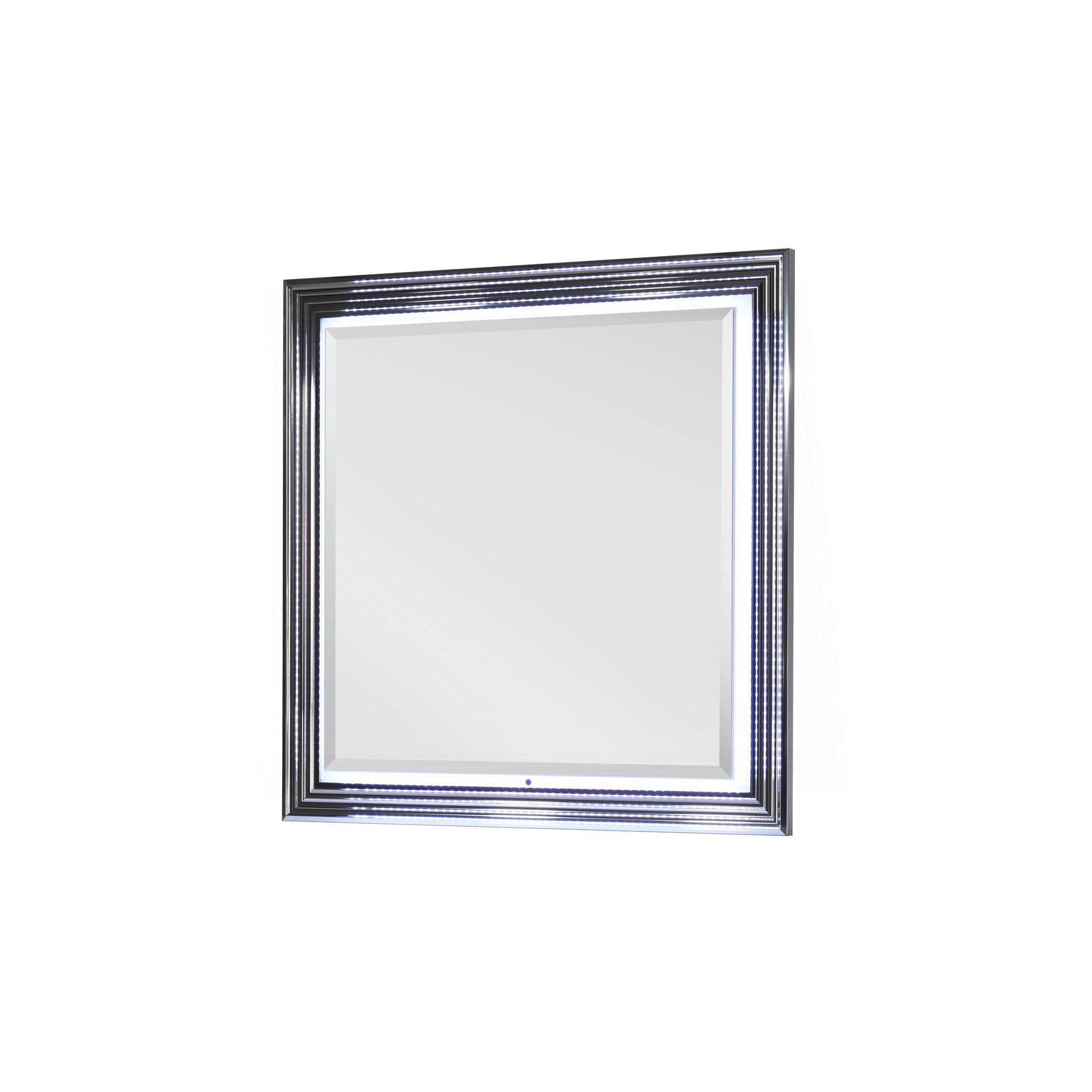 Ivy Bronx Moon Smooth Mirror With Led, Sleek And Modern Design, High ...