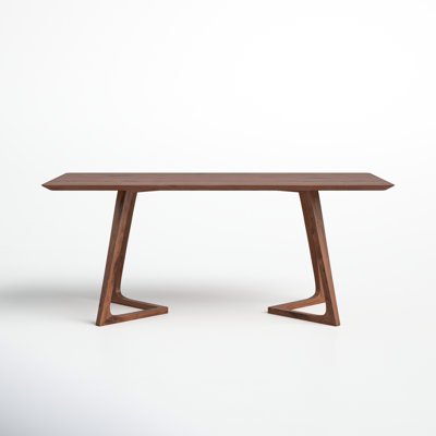 AllModern Fischer 71'' Ash Solid Wood Dining Table & Reviews | Wayfair