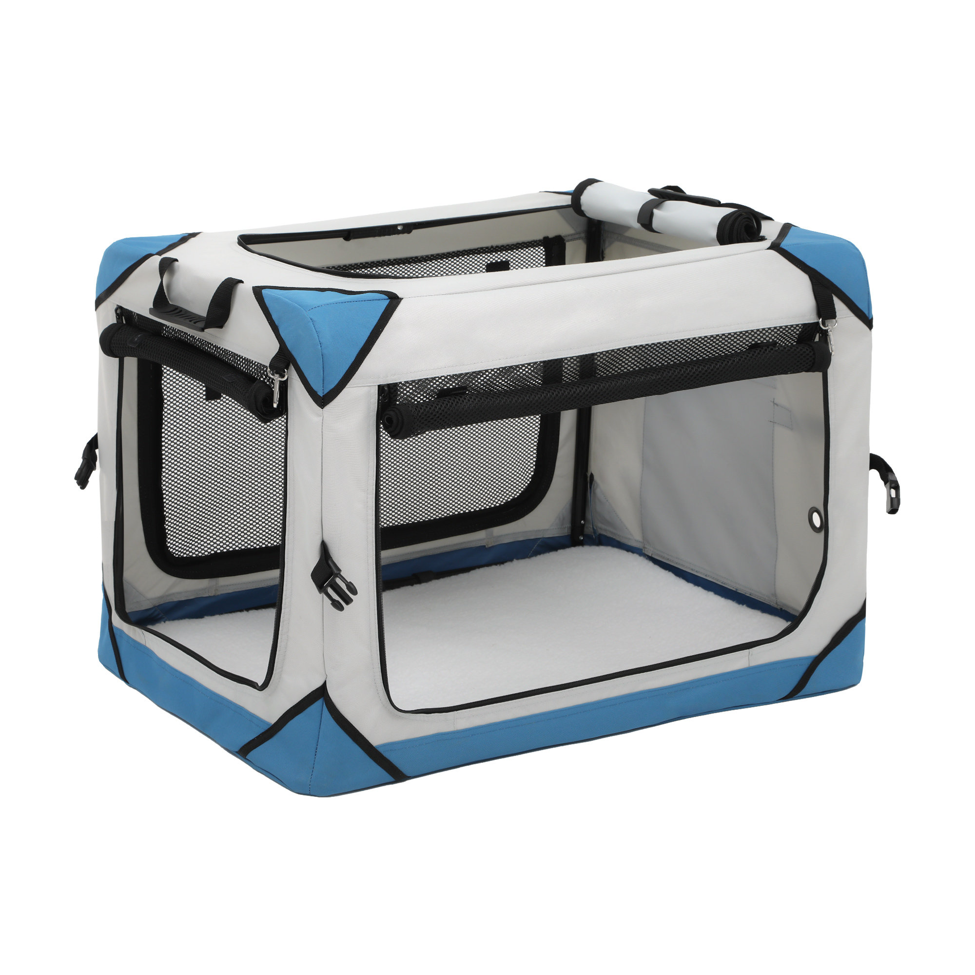 Tucker Murphy Pet™ Travel-Friendly Portable Dog Crate with Collapsible ...