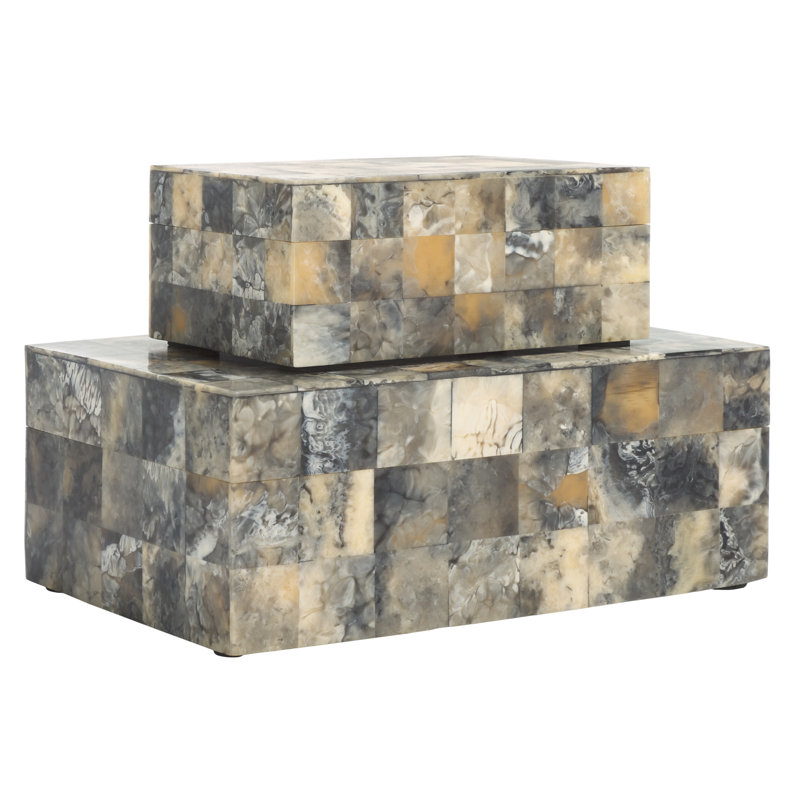 Safavieh Lori Decor Box Set 2 | Perigold