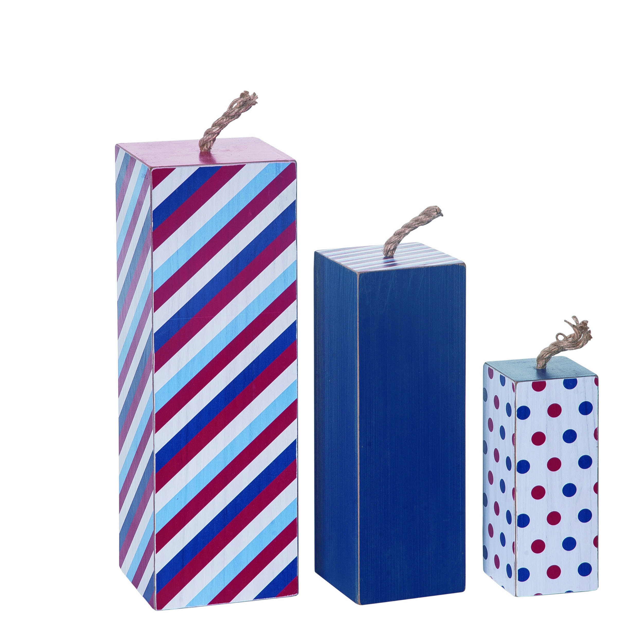 The Holiday Aisle® Americana Firecracker Decor | Wayfair