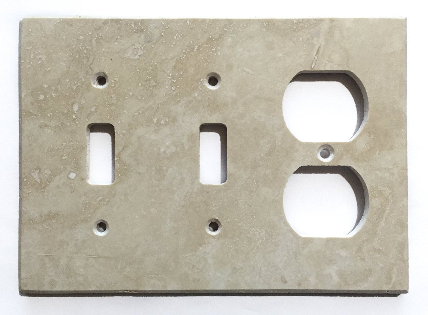American Tile Depot 3-Gang Duplex Outlet Combination Wall Plate | Wayfair