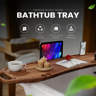 Rebrilliant Premium Bathtub Tray, Large, Thickened, Made Of Acacia Wood ...
