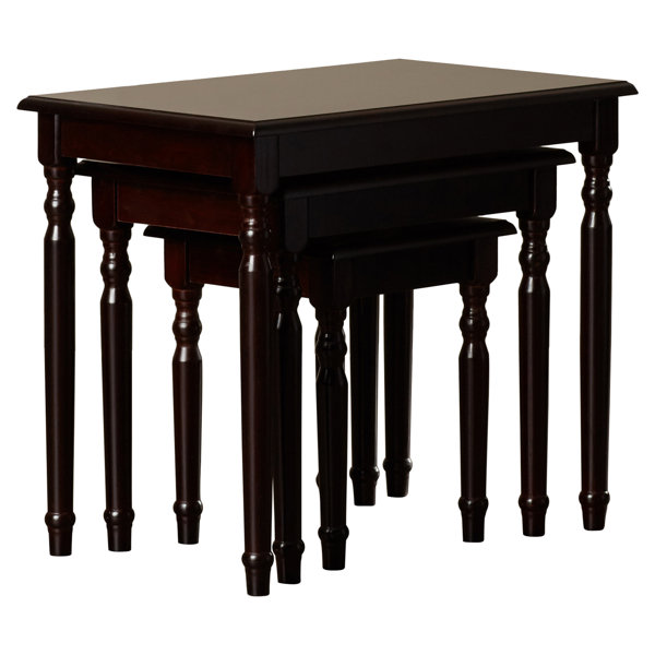 Charlton Home® Raynsford 3 Piece Nesting Tables & Reviews | Wayfair