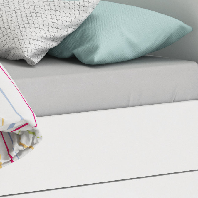 Zipcode Design Kenny 140 x 190cm Storage Bed & Reviews | Wayfair.co.uk