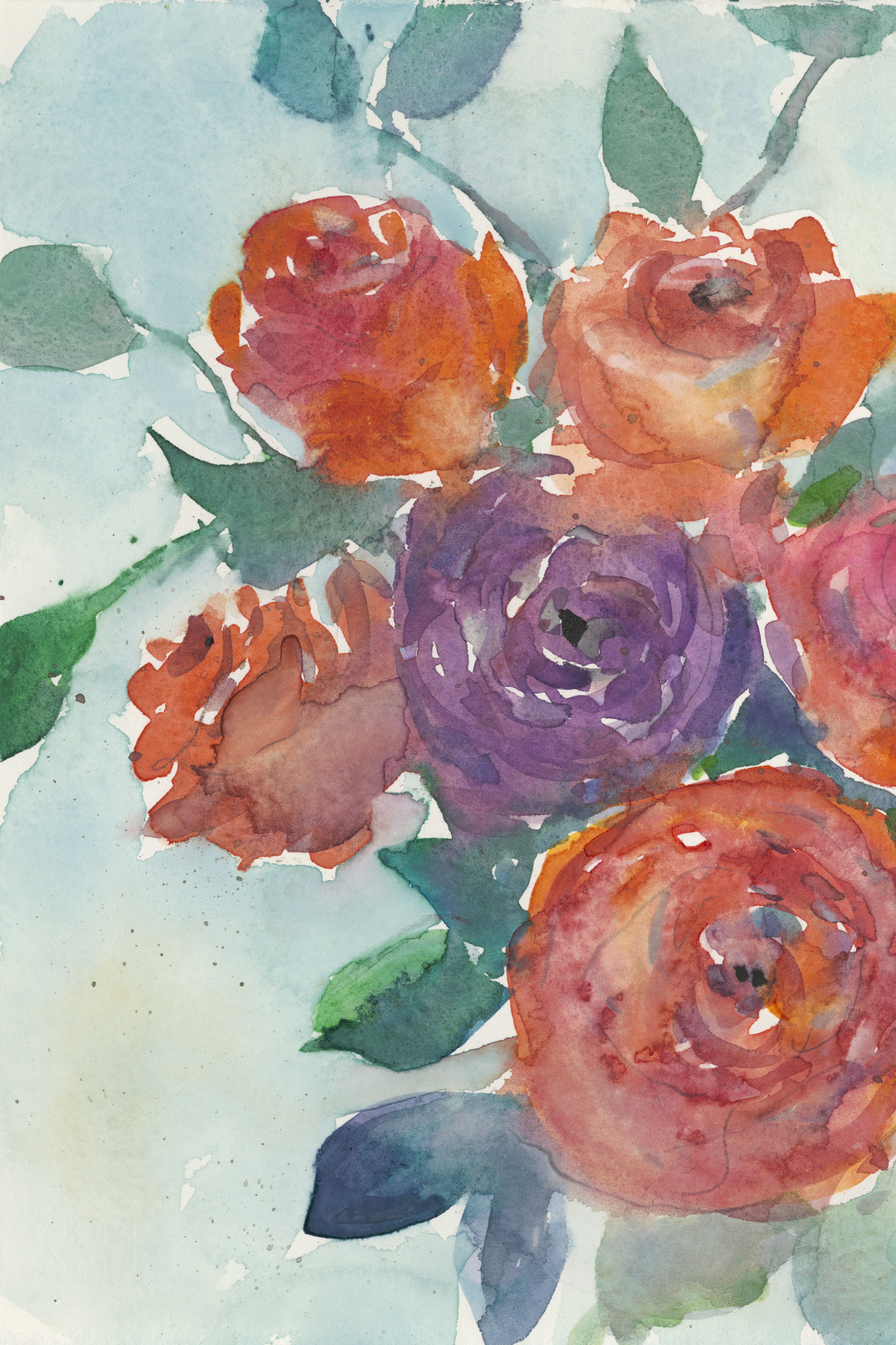 Rosalind Wheeler Rose Appeal I by Samuel Dixon - Painting | Wayfair.co.uk