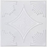 FromPlainToBeautifulInHours Milan 23.75'' L x 23.75'' W PVC Ceiling ...
