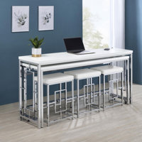 Seats 2 Bar & Counter Height Dining Sets You'll Love | Wayfair