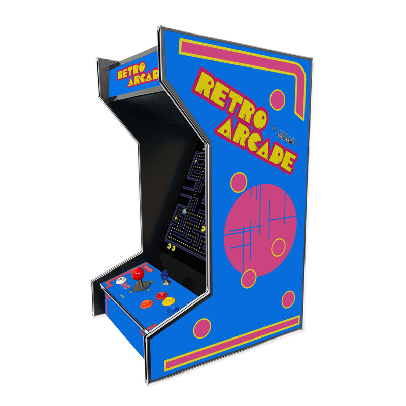 Suncoast Arcade Tabletop Arcade Machine with 19" Monitor and 60 Retro ...