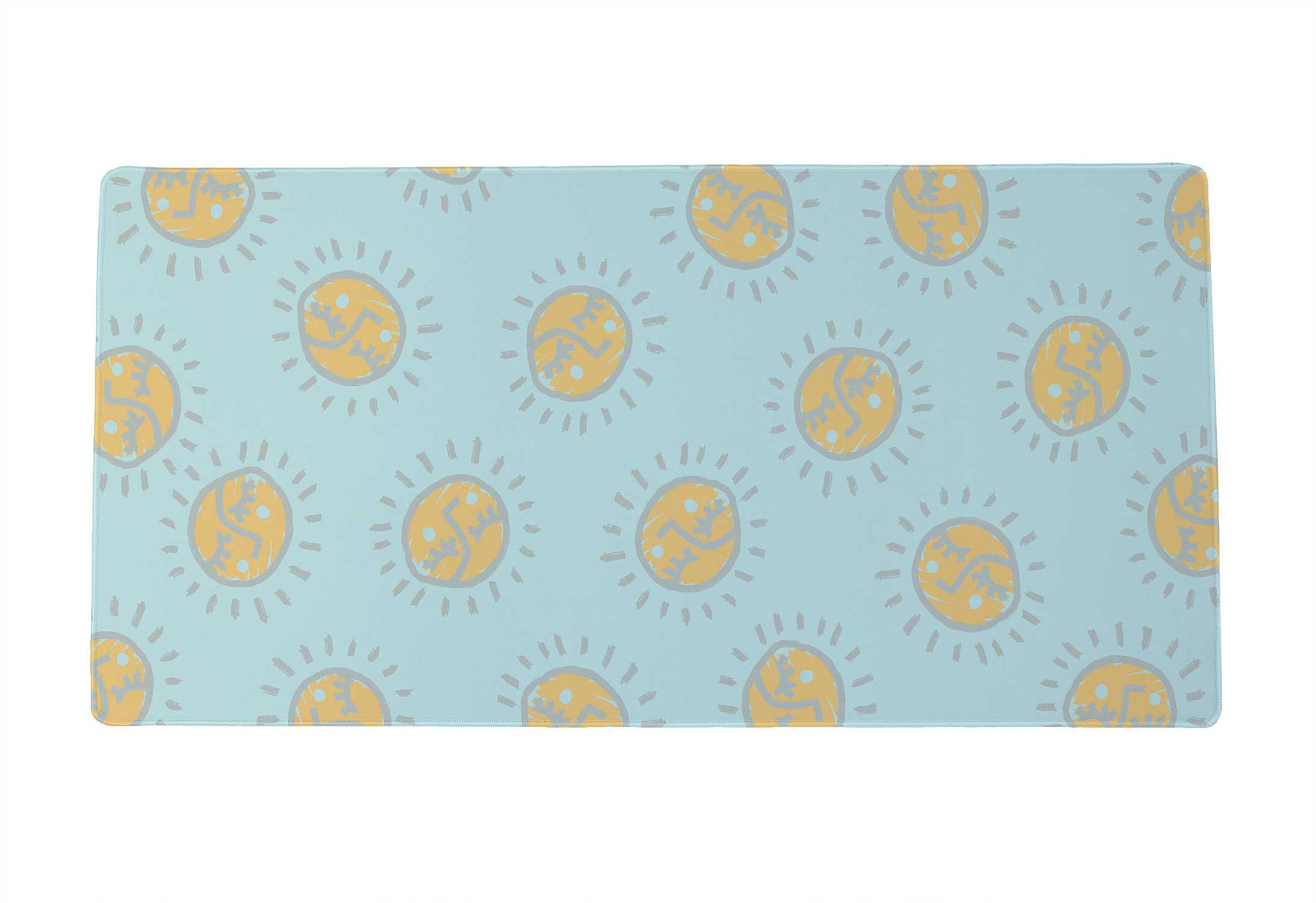 East Urban Home Saryn Vinyl Desk Pad | Wayfair