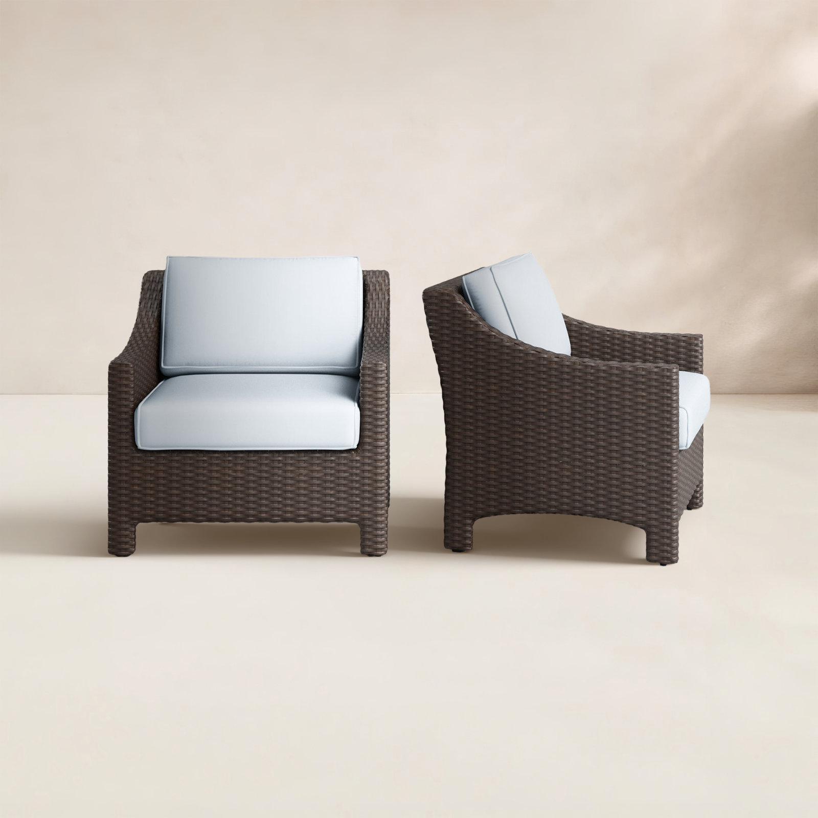 Lark Manor™ Barling Outdoor Patio Chair with SunbCushions | Wayfair