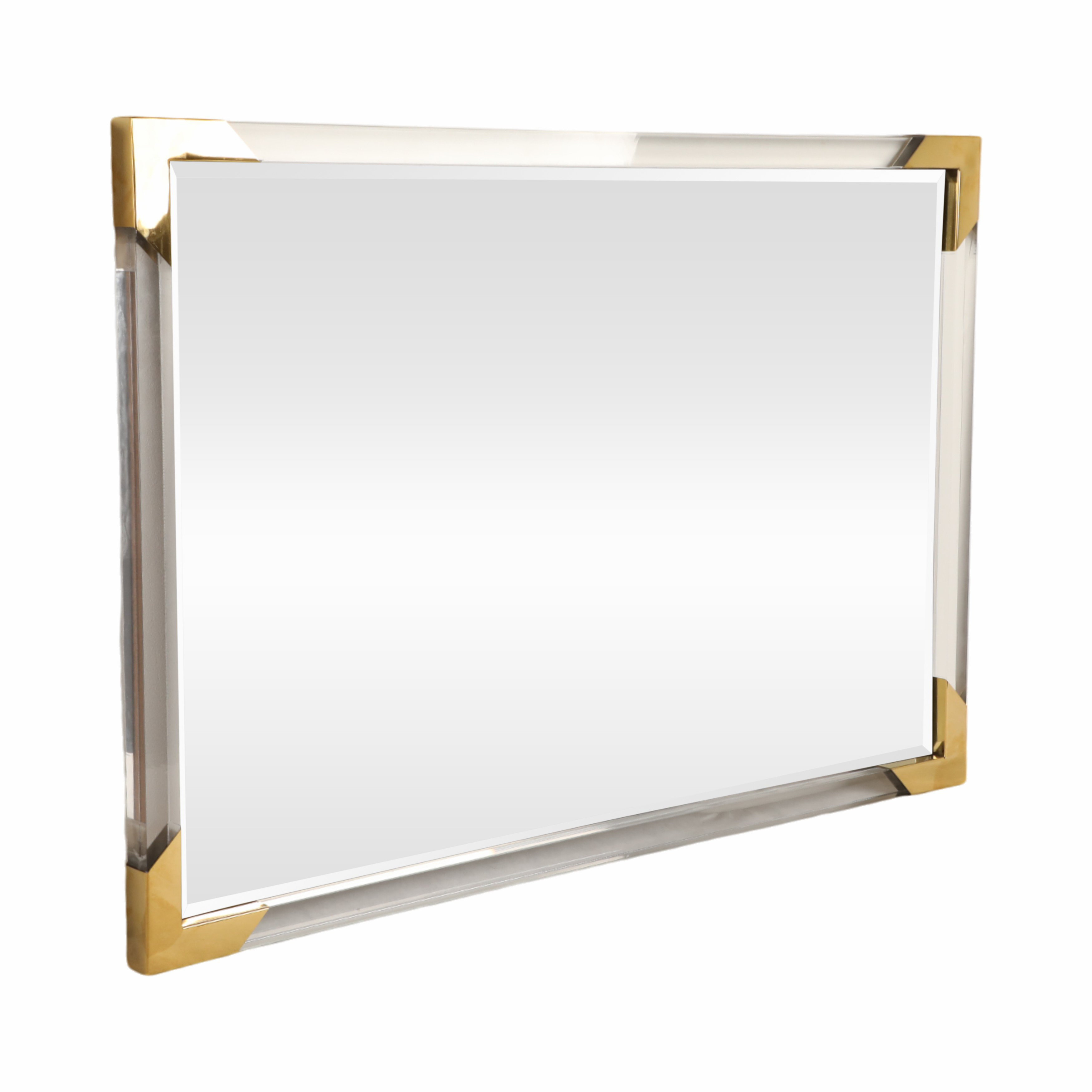 Everly Quinn 35" Diocles Acrylic Wall Mirror | Wayfair