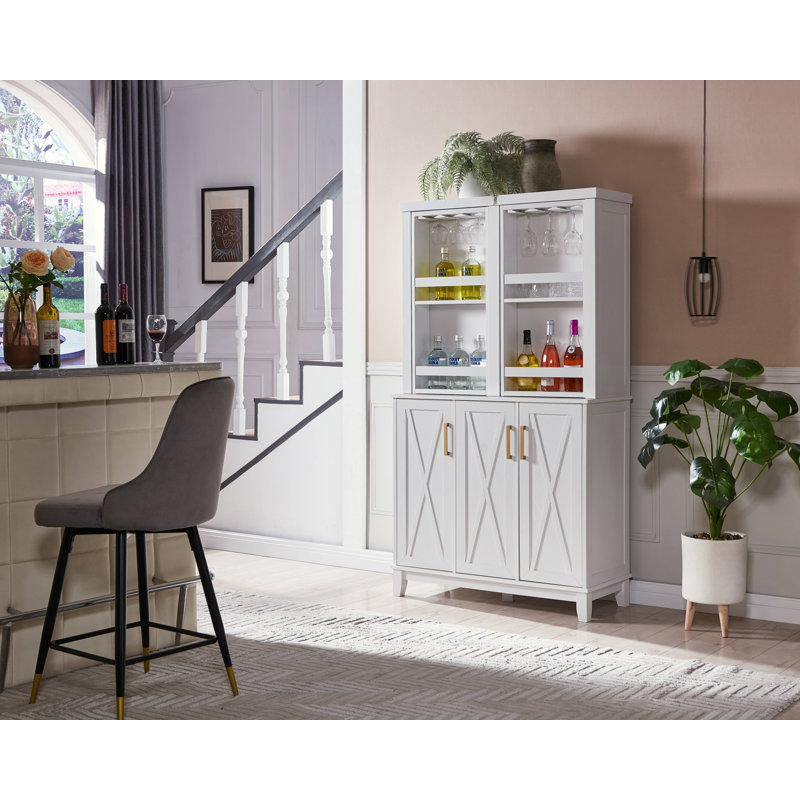 Laurel Foundry Modern Farmhouse Brierfield 37.8'' Home Bar & Reviews ...