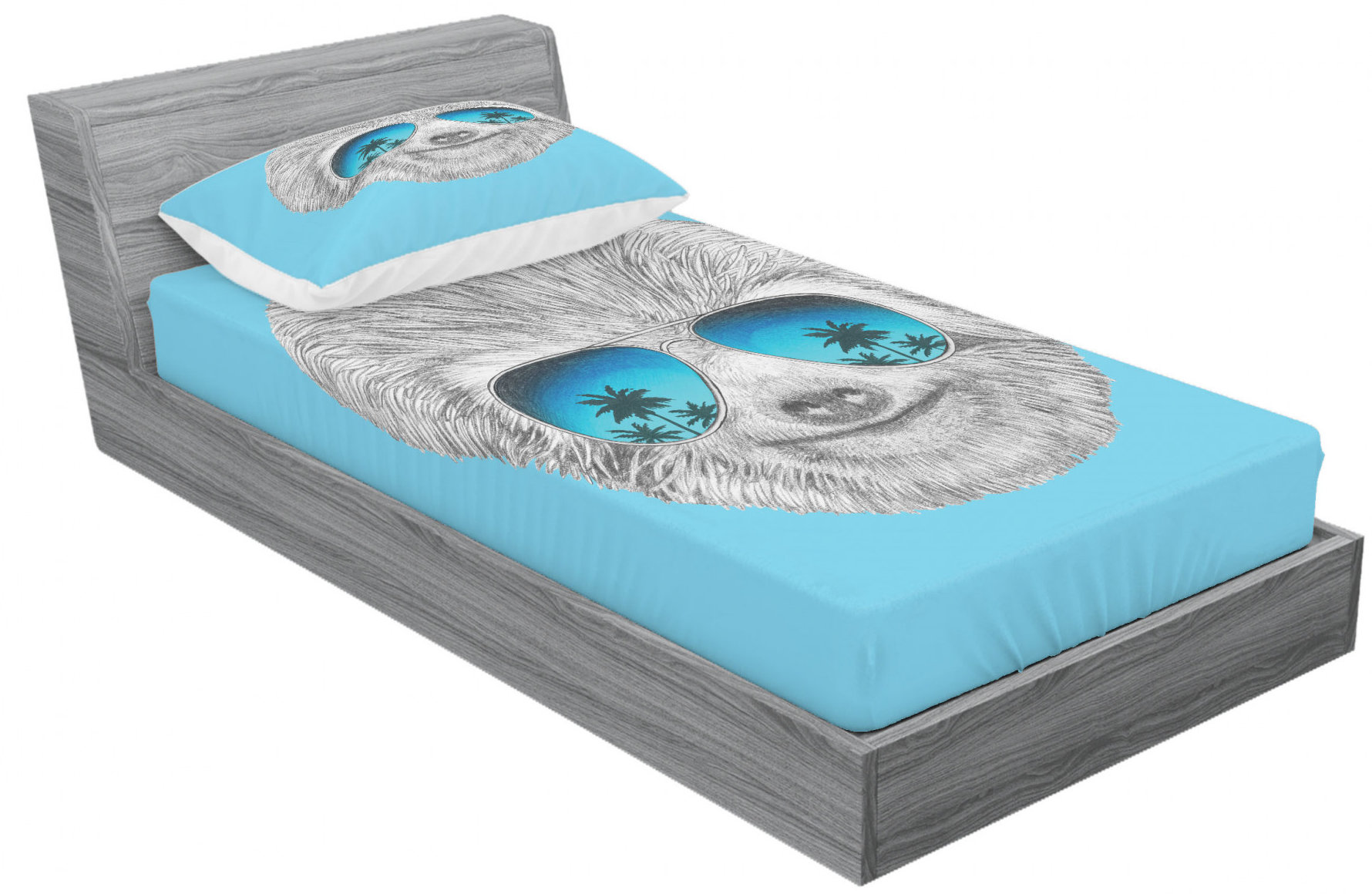 Ambesonne Sloth Sheet Set | Wayfair