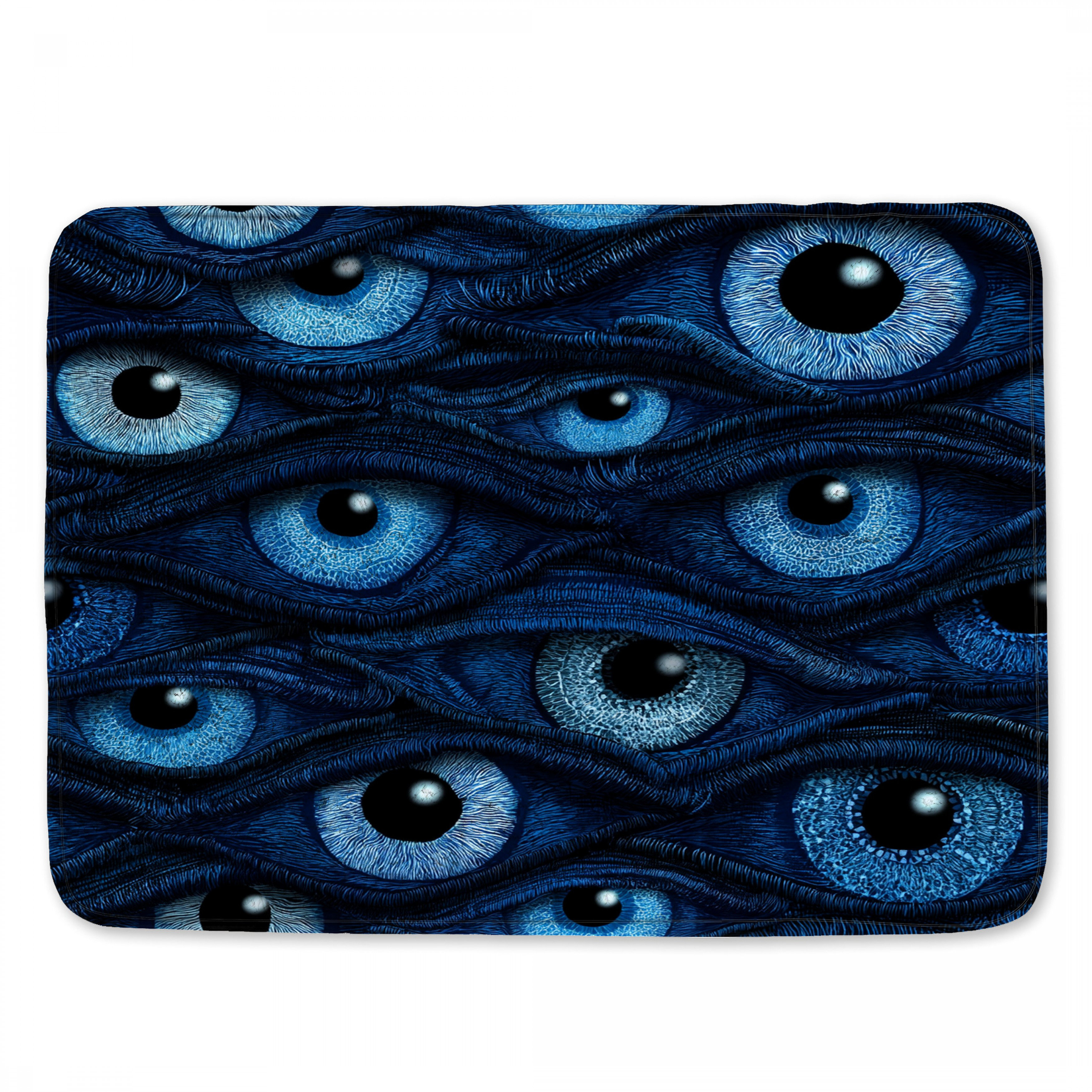 East Urban Home Eyes Bath Mat Modern Bathroom Decor | Wayfair