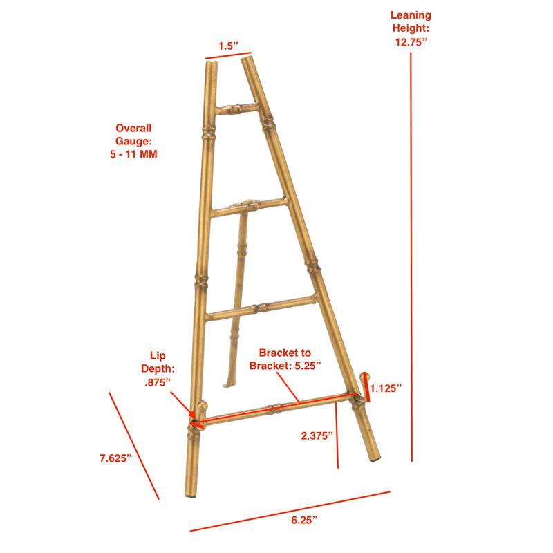 House of Hampton® Finy Metal Folding Tripod Easel & Reviews | Wayfair
