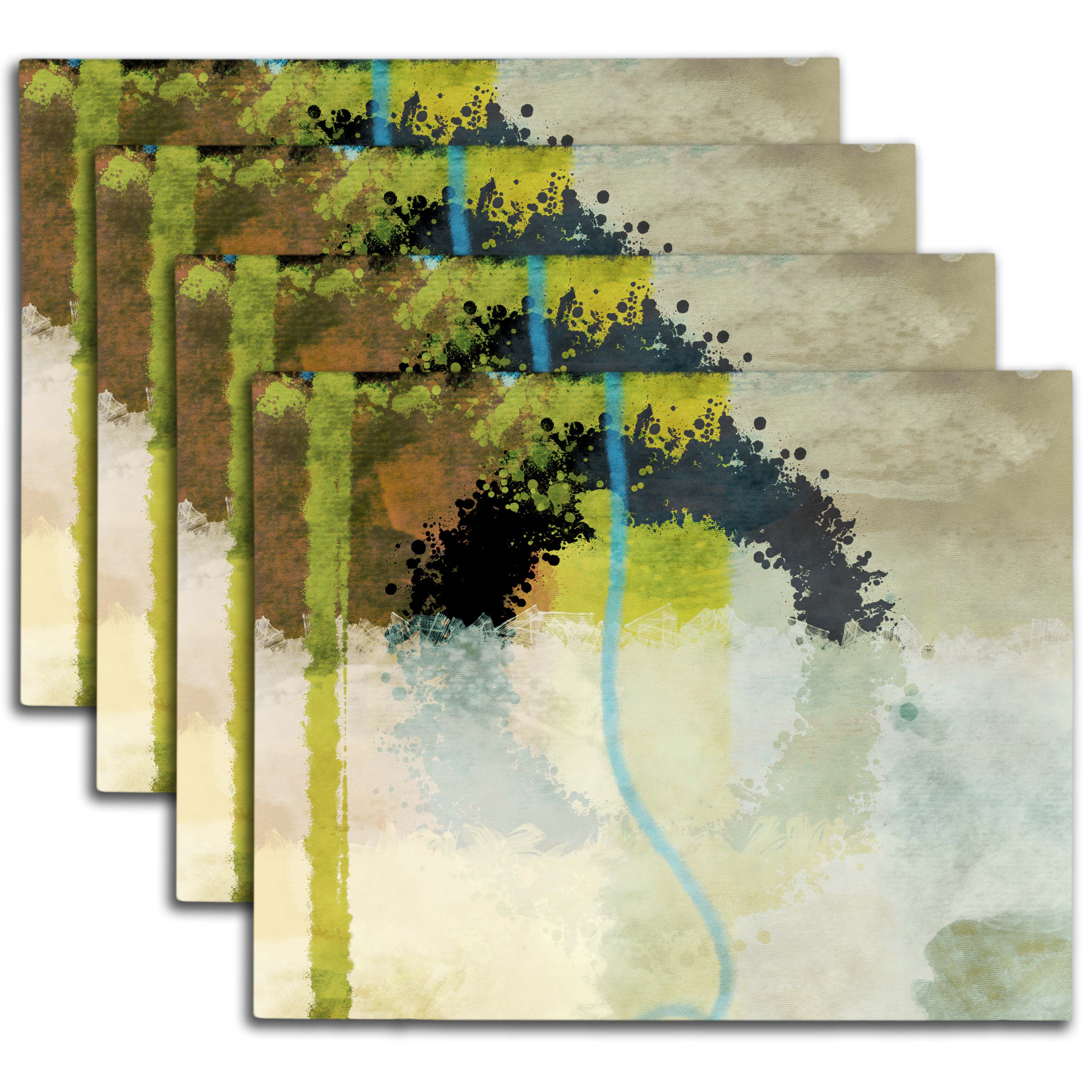 Brayden Studio® Daymion Polyester Abstract Placemat | Wayfair