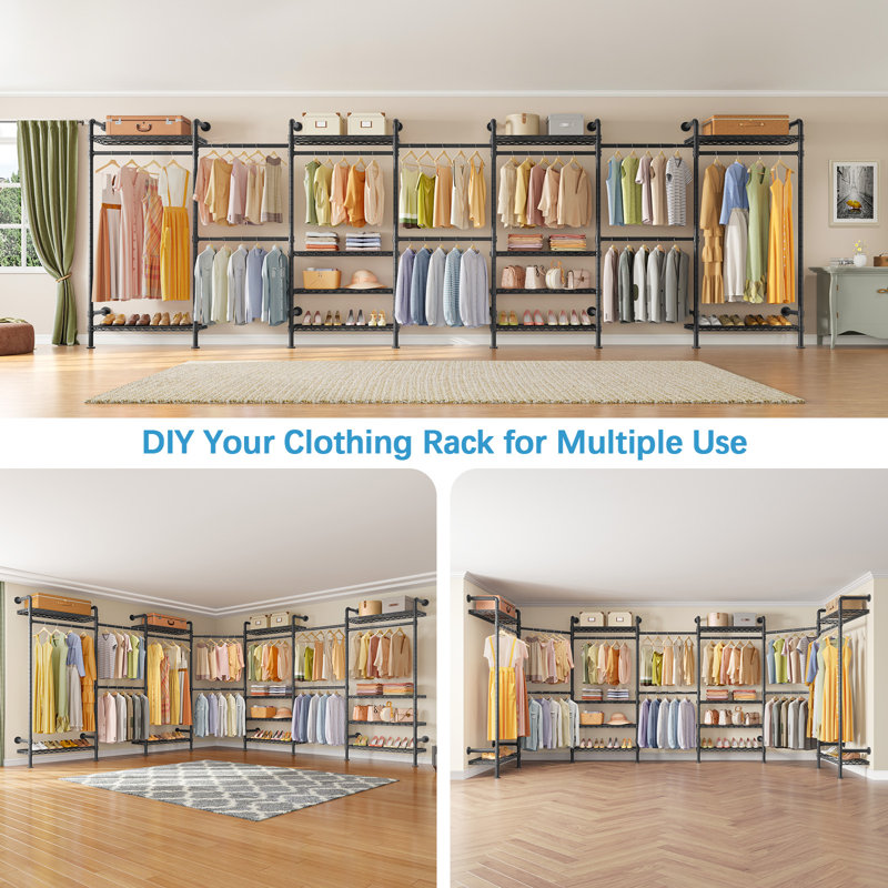 VIPEK 56'' Metal Clothing Rack | Wayfair