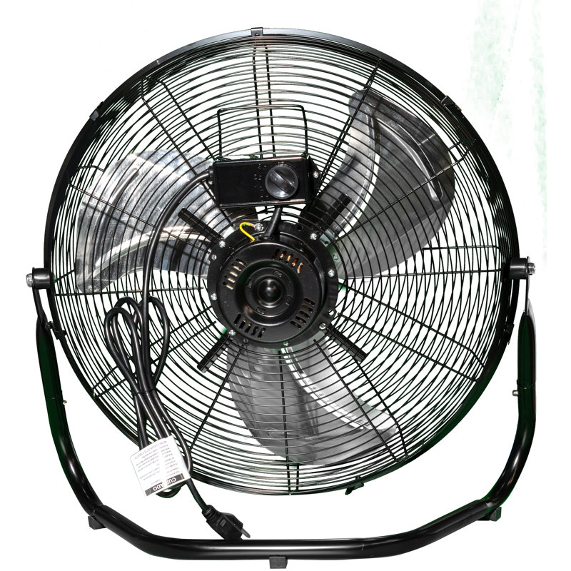 Seasons Comfort 20 Inch High Velocity Fan, 3 Speed Settings, Black ...