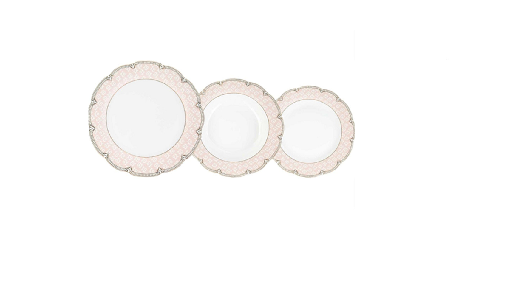 Mercer41 Sandra Blush Pink Gold 12-piece Dinner Set For 4 Person | Wayfair