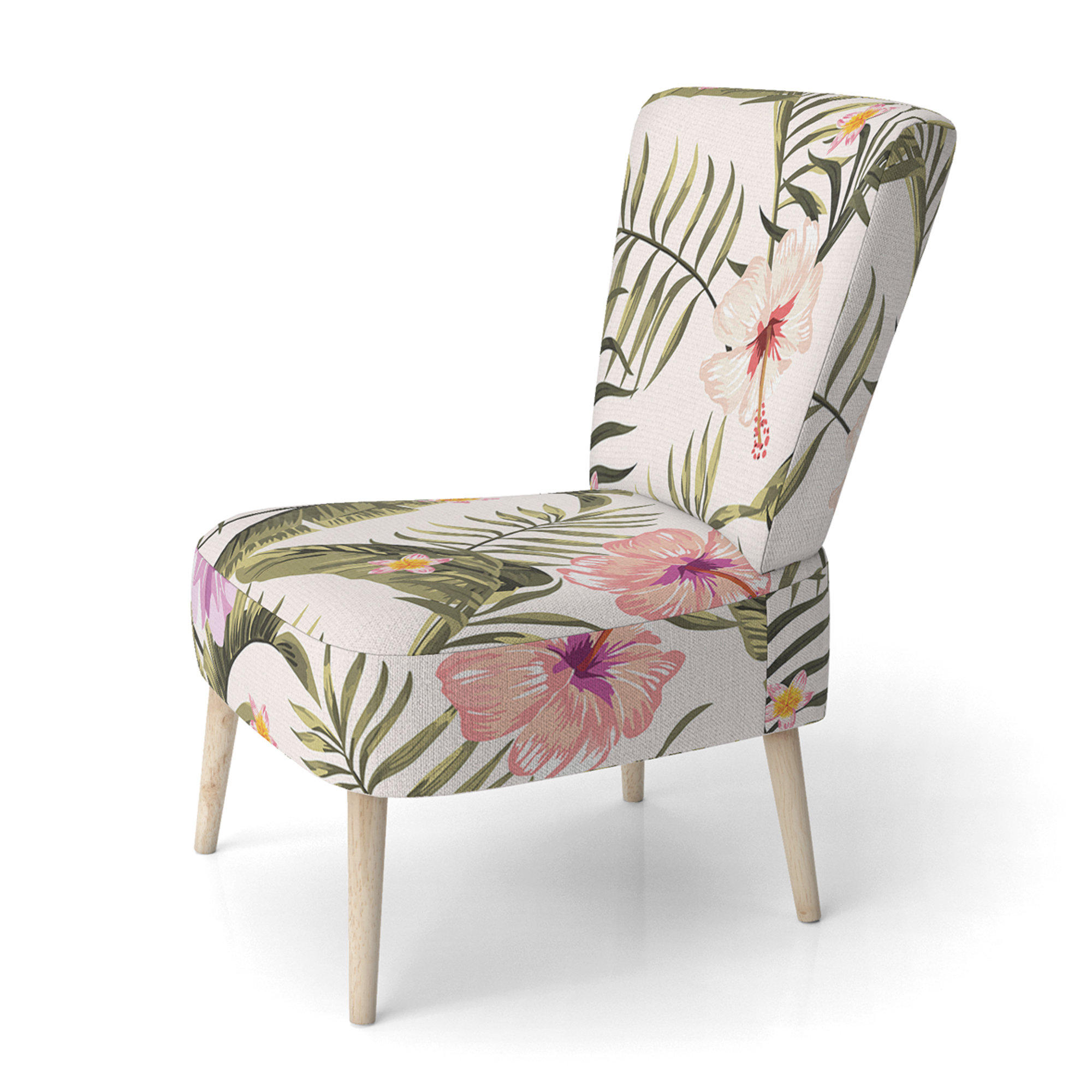 Bayou Breeze Exotic Tropical Palm - Upholstered Cabin & Lodge Accent ...