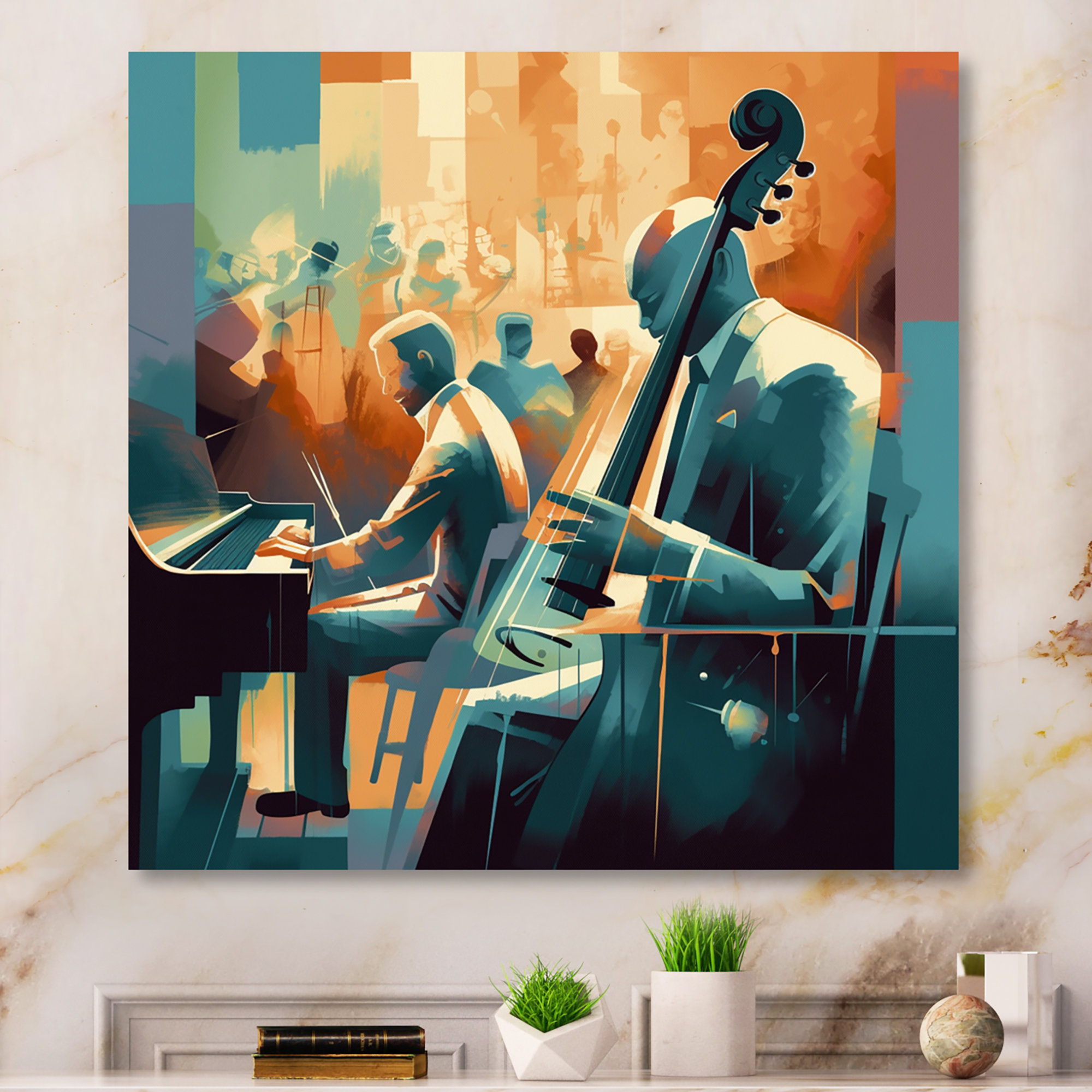 Red Barrel Studio® Musical Performance At Club II - Music Metal Wall ...