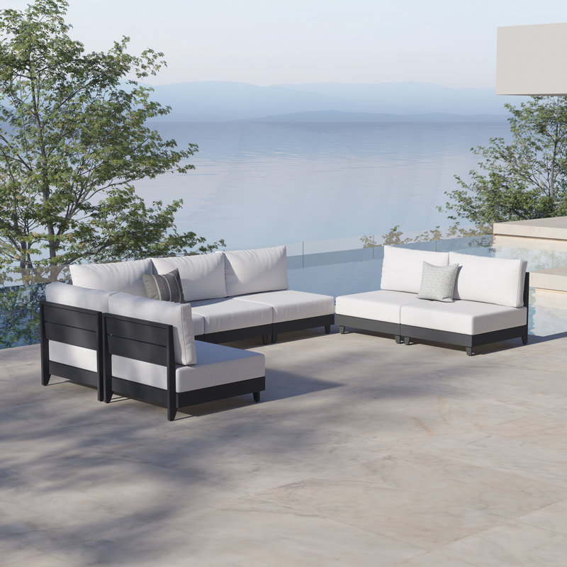 Birch Lane™ Dez 7pc Multi-Chair Seating Group | Wayfair