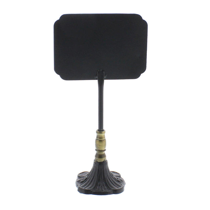 Fleur De Lis Living Chalkboard Display Stand | Wayfair