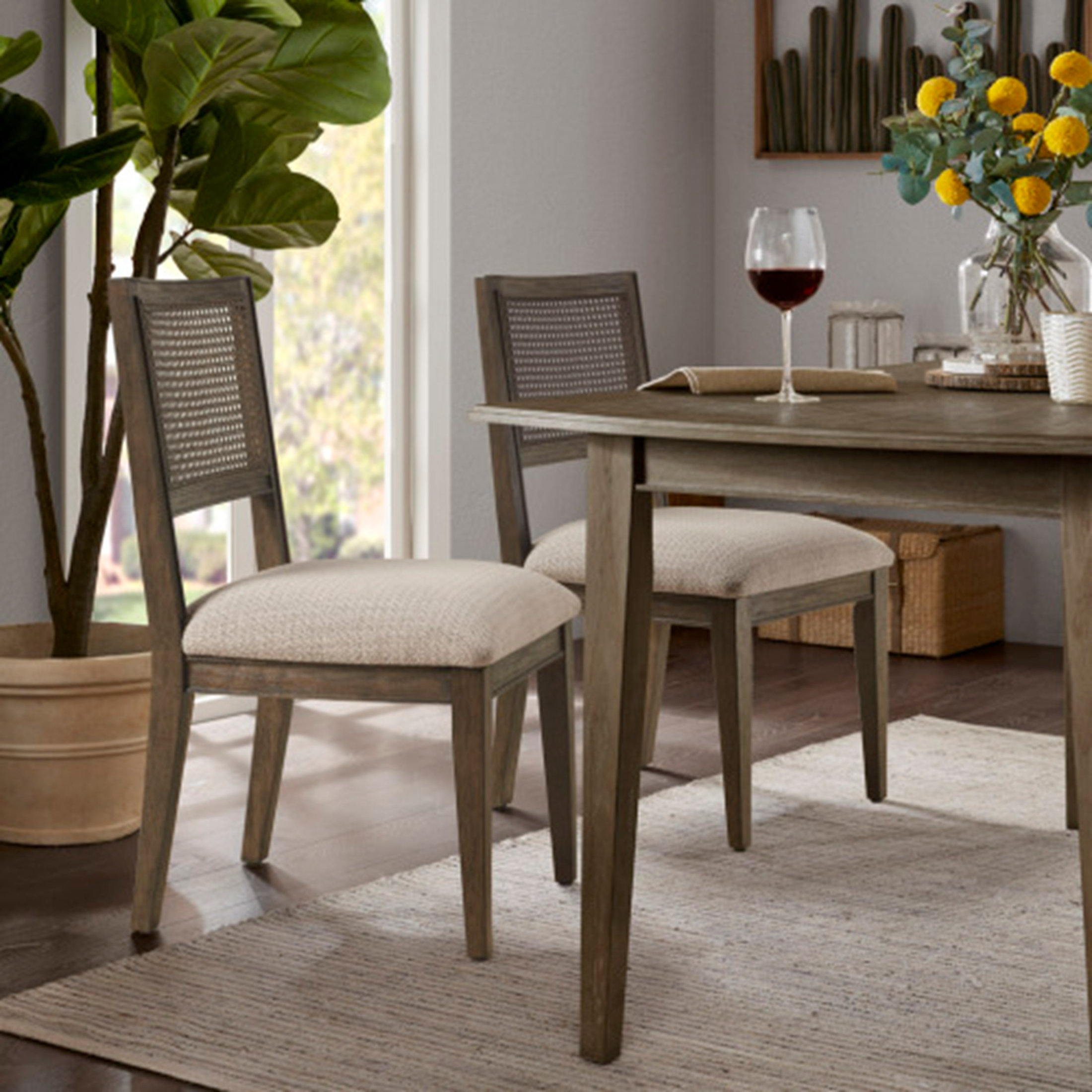 Bayou Breeze Modern Armless Dining Chairs (Set of 2) - Wayfair Canada