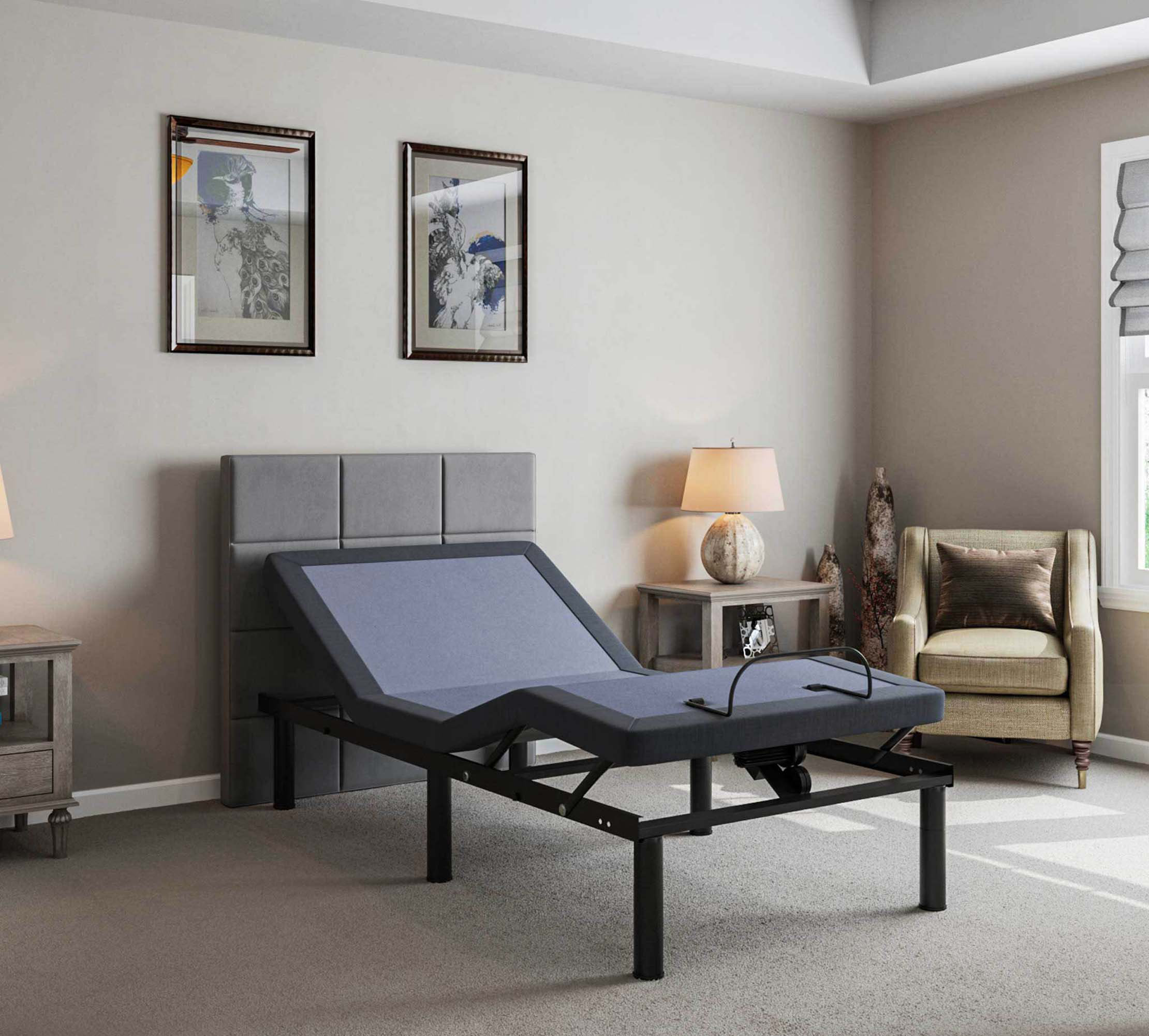 Rosdorf Park Adjustable Bed Base With Range Positions Adjustment | Wayfair