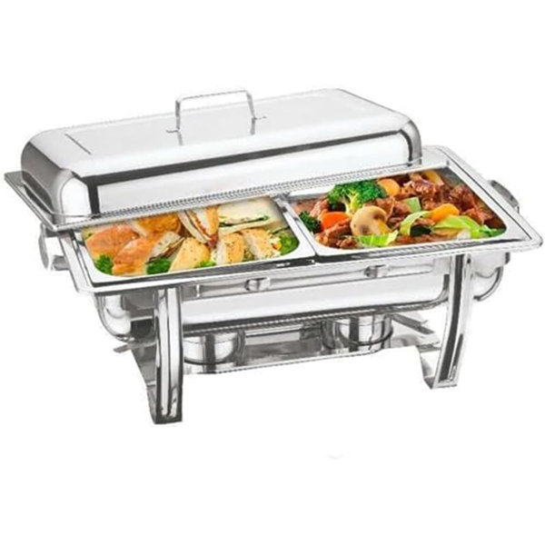 The Party Aisle 9 L Buffet Chafing Dish aus Edelstahl | Wayfair.de