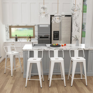 Low Back Counter Height Bar Stools You'll Love | Wayfair