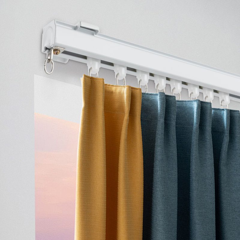 Hokku Designs Goti Aluminum Curtain Track/Rail | Wayfair