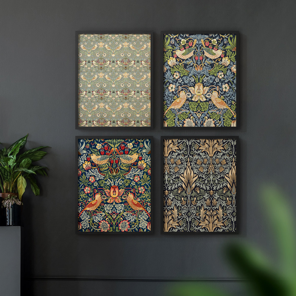 Red Barrel Studio® " Soft Inspiration I " 4 - Pieces on Paper | Wayfair