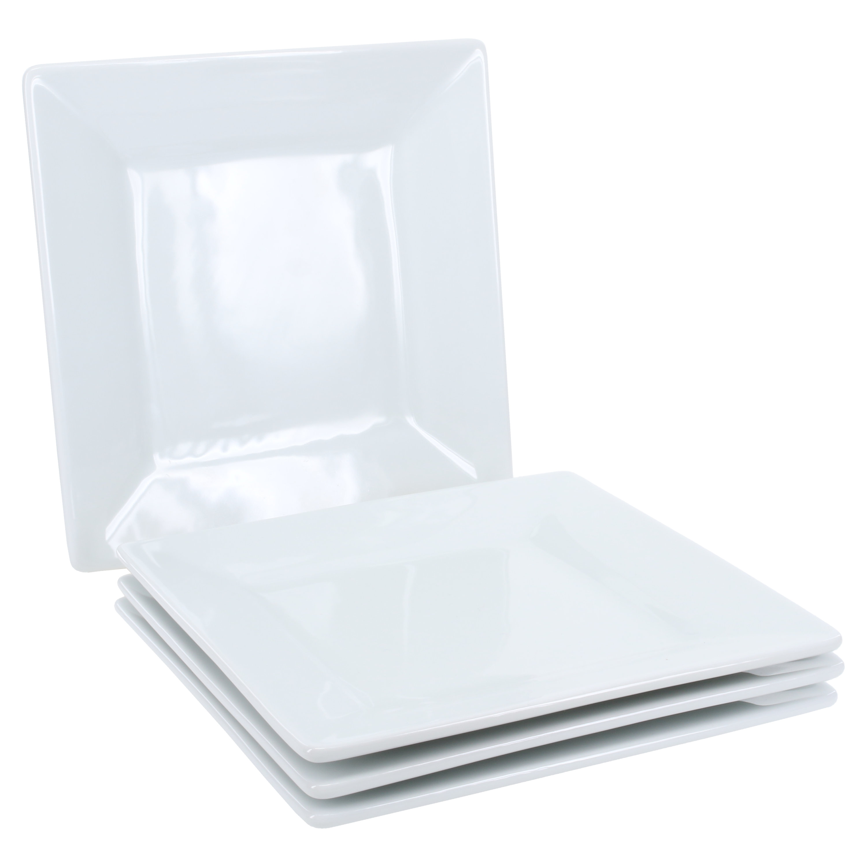 BIA Cordon Bleu Porcelain 7.25" Square Plates | Wayfair