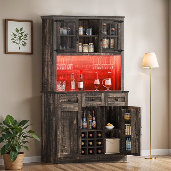 Gracie Oaks Darissa 41.3'' Home Bar | Wayfair