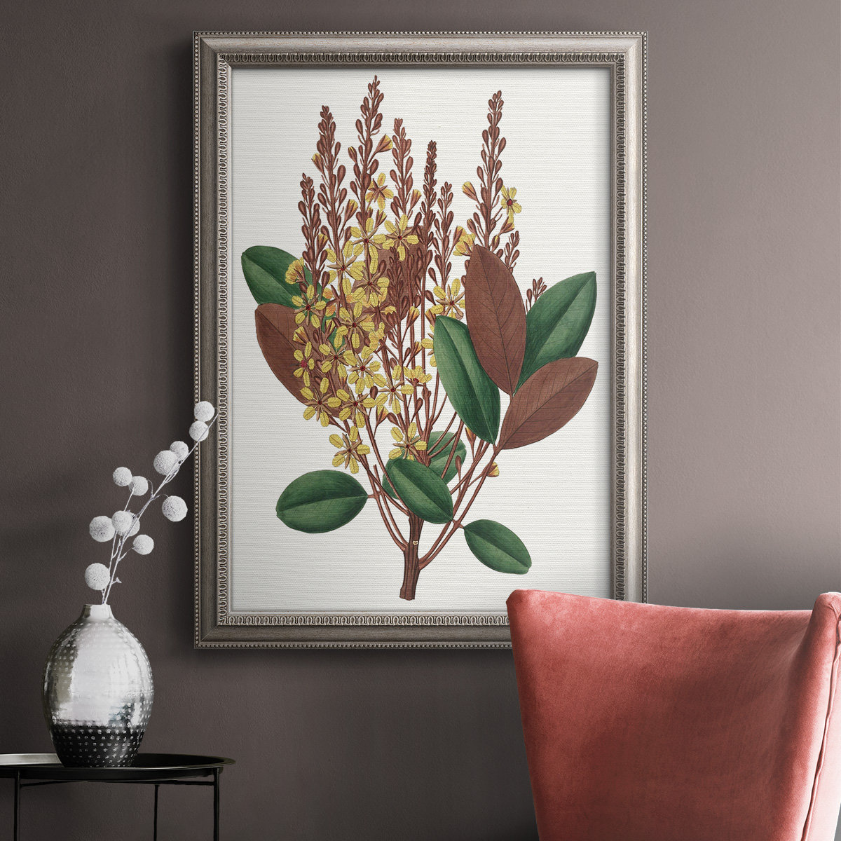 Winston Porter Fall Foliage II - Picture Frame Print on Canvas | Wayfair