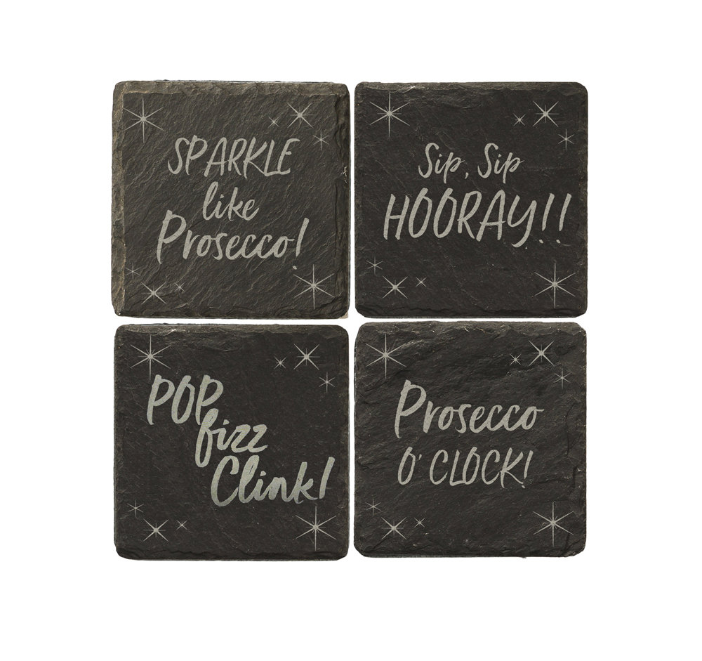 Selbrae House Square 4 Piece Coaster Set | Wayfair.co.uk