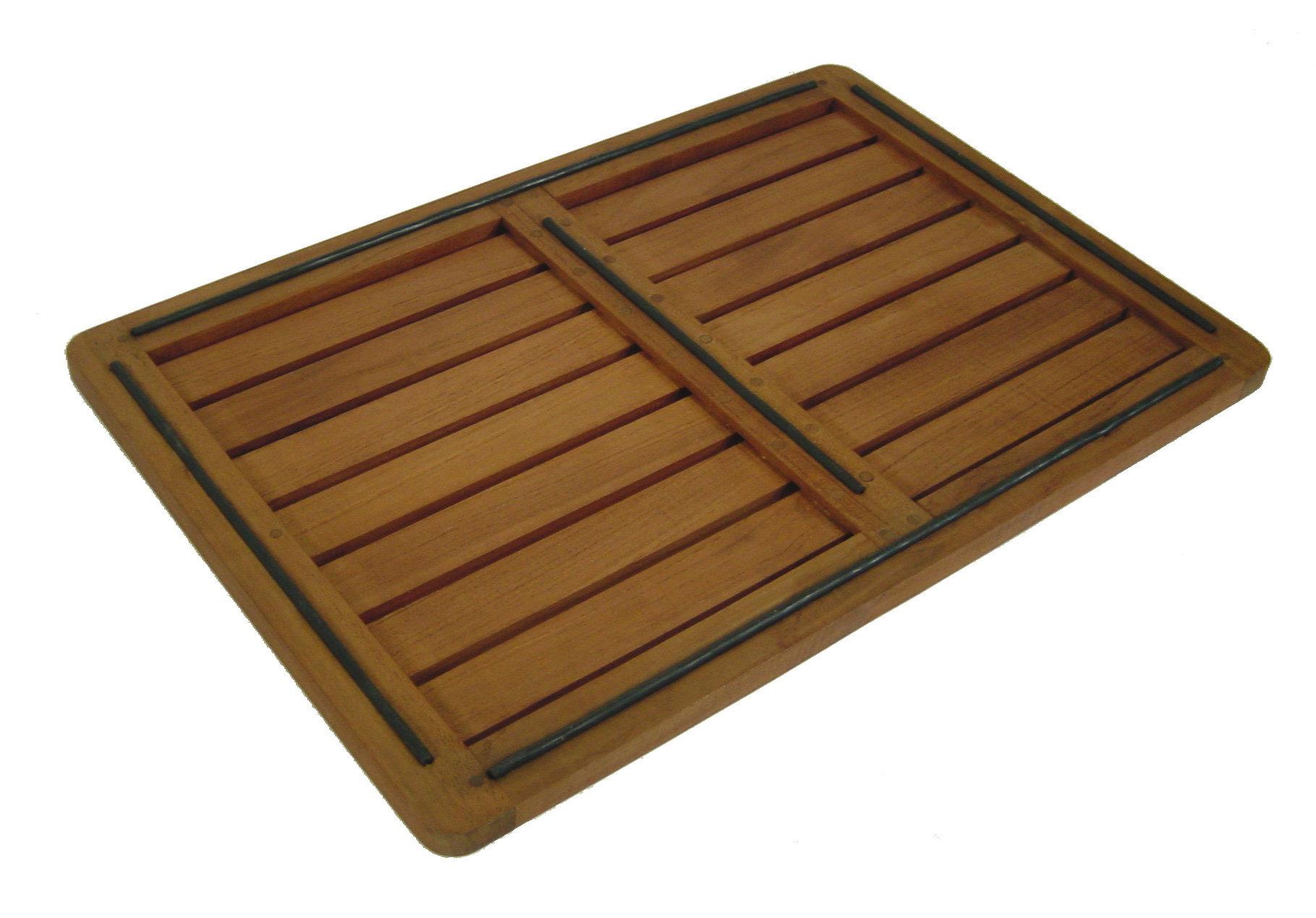 Aqua Teak Spa Teak Bathtub Mat & Reviews | Perigold