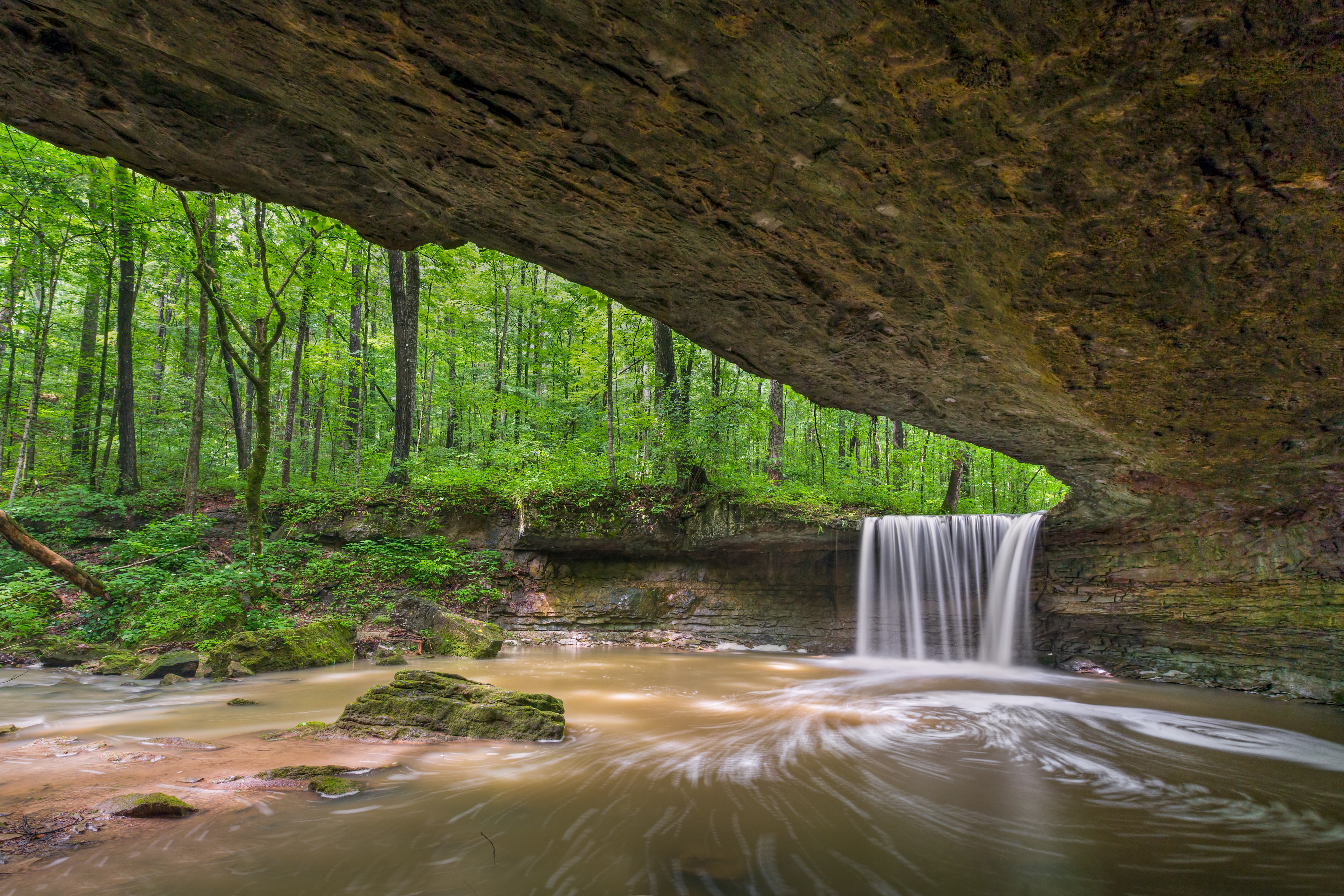 Union Rustic Rock Rest Falls Amphitheater | Wayfair.co.uk