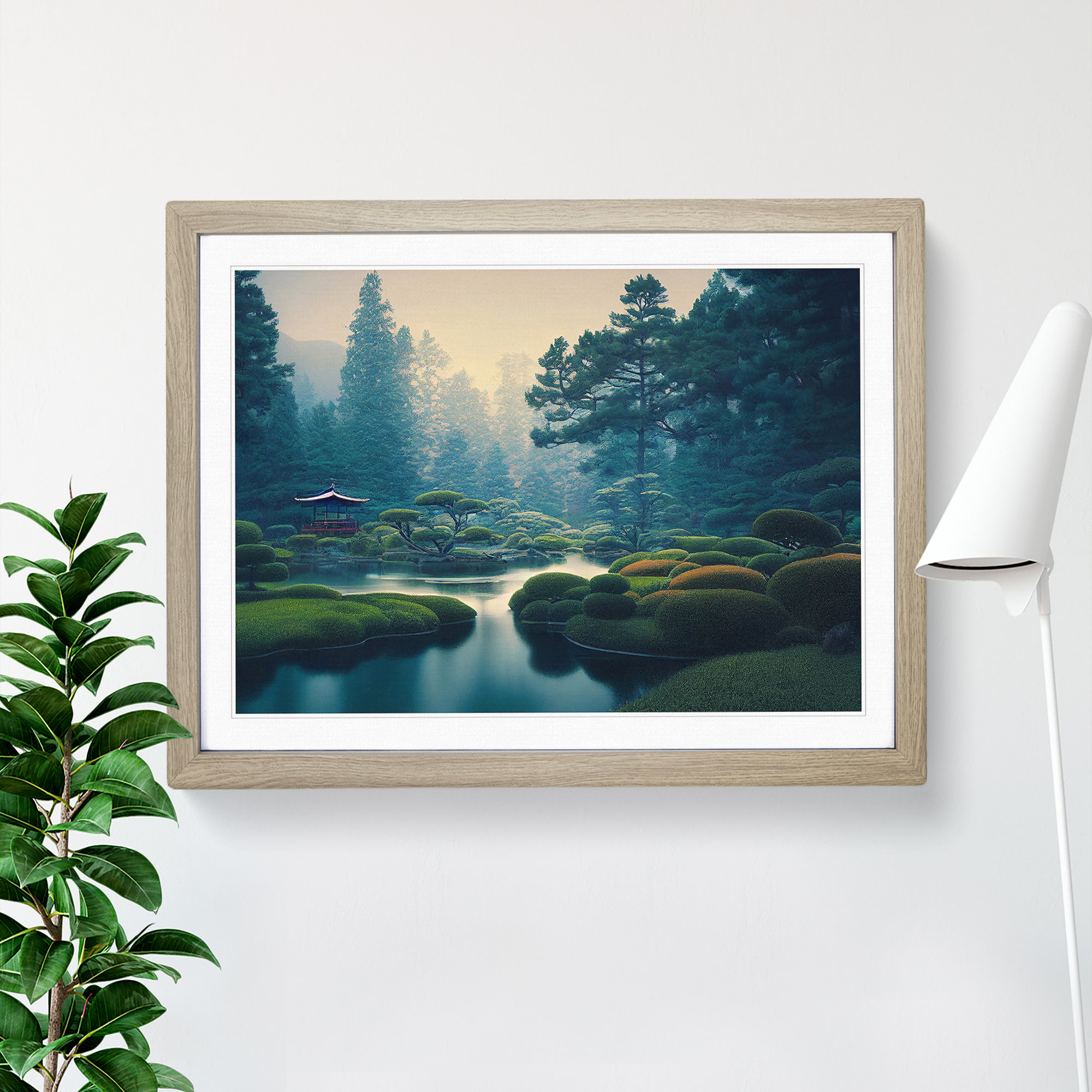 Alpen Home Glowing Forest - Picture Frame Graphic Art | Wayfair.co.uk