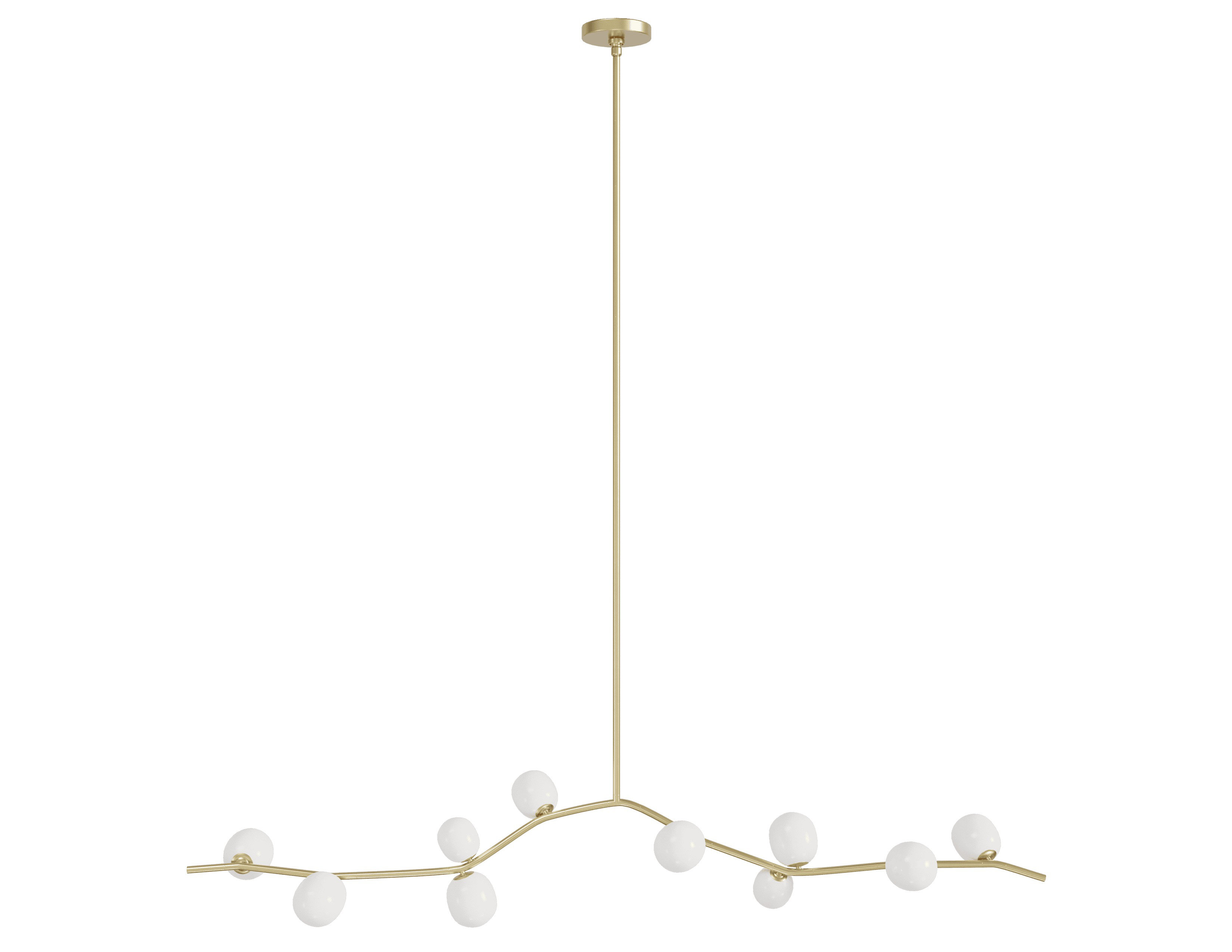Avenue Lighting 10 - Light Unique / Statement Modern Linear Chandelier ...